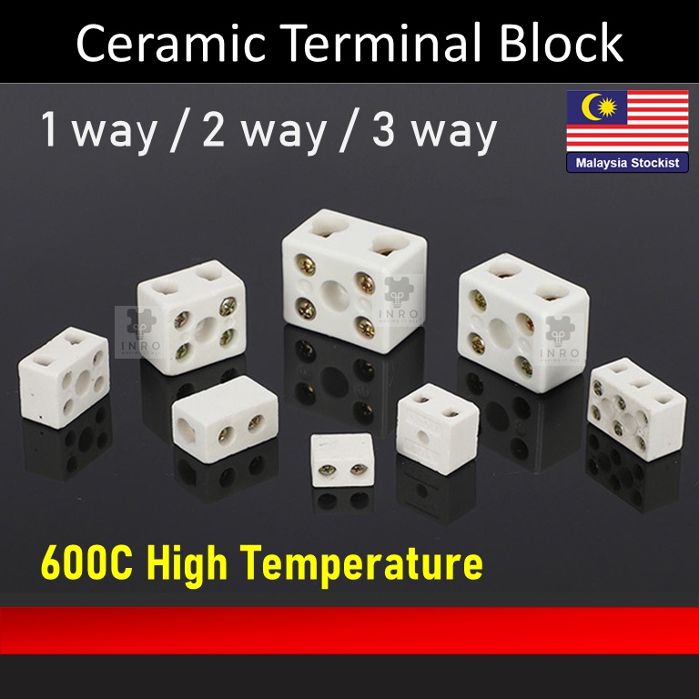 600C High Temperature Ceramic Wire Connector, 1way 2way 3way 600C ...