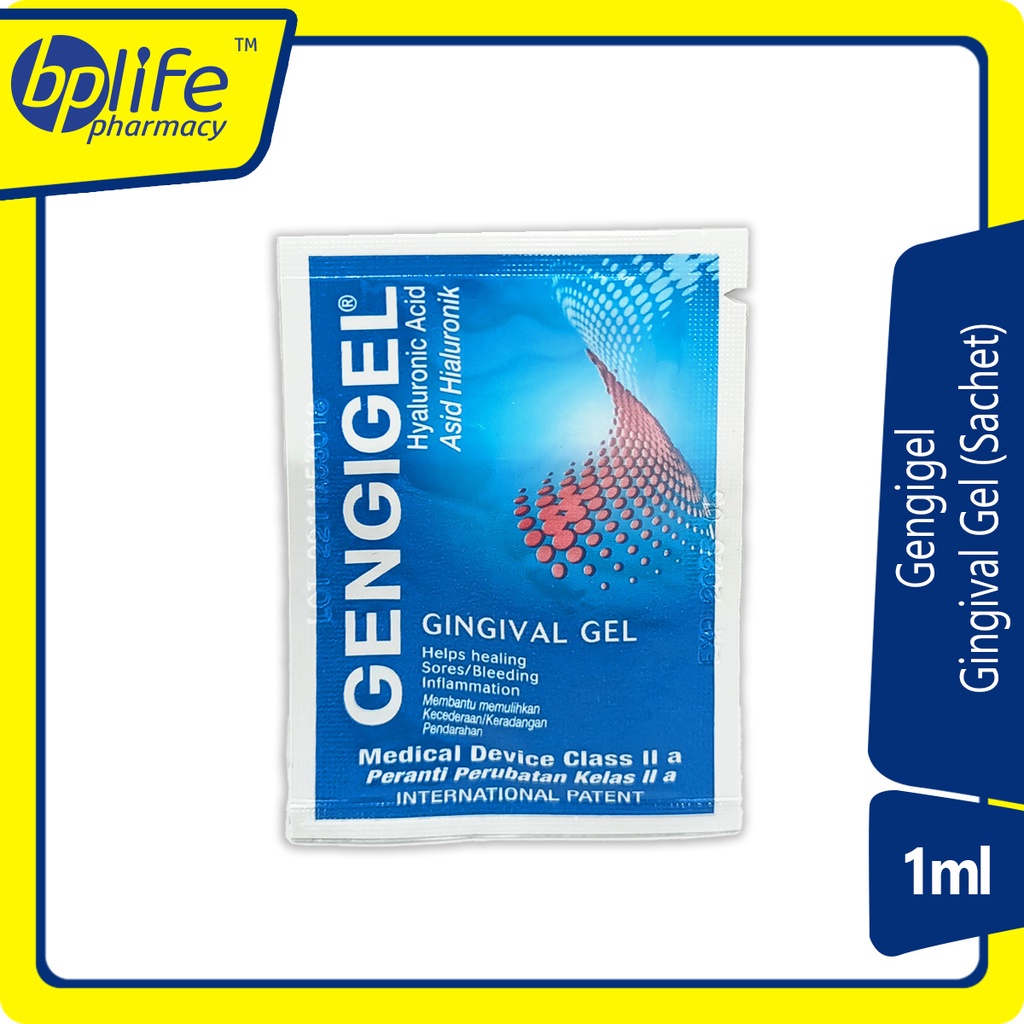 Gengigel – Gingival Gel 1ml (Sachet) | Shopee Malaysia