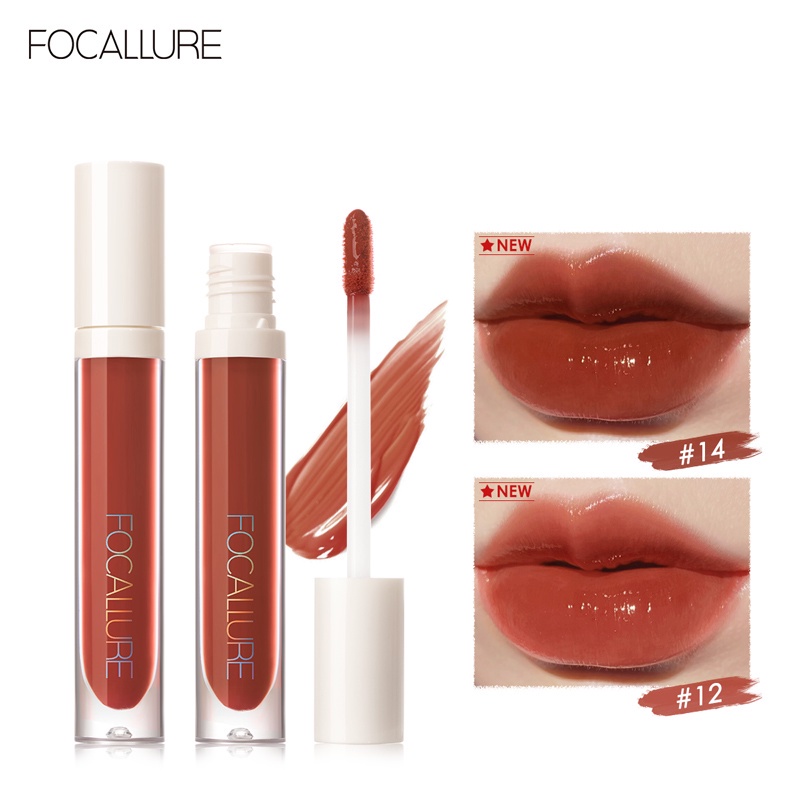FOCALLURE FA153 Plumpmax High Shine Lip Glow Wrinkle Faded Instant Plumpe Non-Sticky Refreshing ...