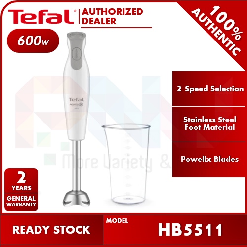 Tefal 600W Daily Chef Hand Blender HB5511 | Shopee Malaysia