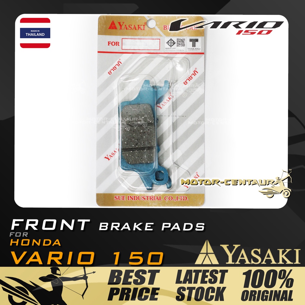 KULIT BREK REVOTEQ, YASAKI, SSS, MUTAKIN FRONT/REAR DISC BRAKE PADS ...