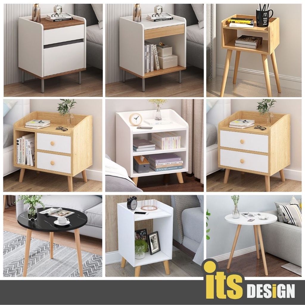 🔥 Side Table Bedroom Side Table Bedroom Nordic Meja Tepi Katil Small ...