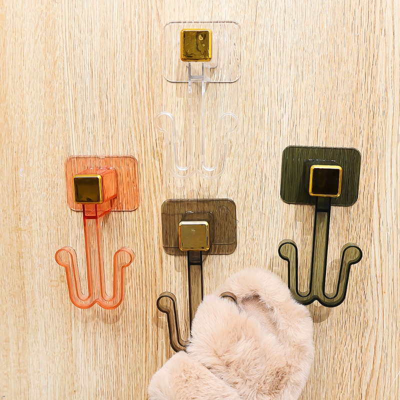 Wall-mounted Non-punched Slipper Holder / Space-saving Simple Slipper ...