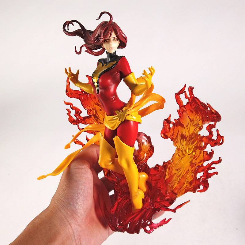 Marvel Bishoujo Statue X-men Jean Dark Grey Phoenix Pvc Collectible ...