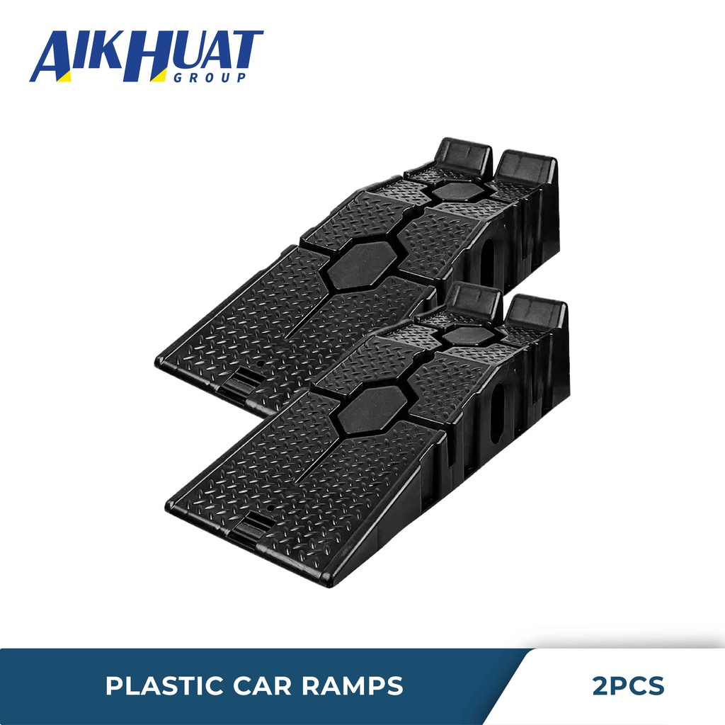 1 pair (2pcs) Heavy Duty Plastic Car Ramps Ramp Car Vehicle Truck ...