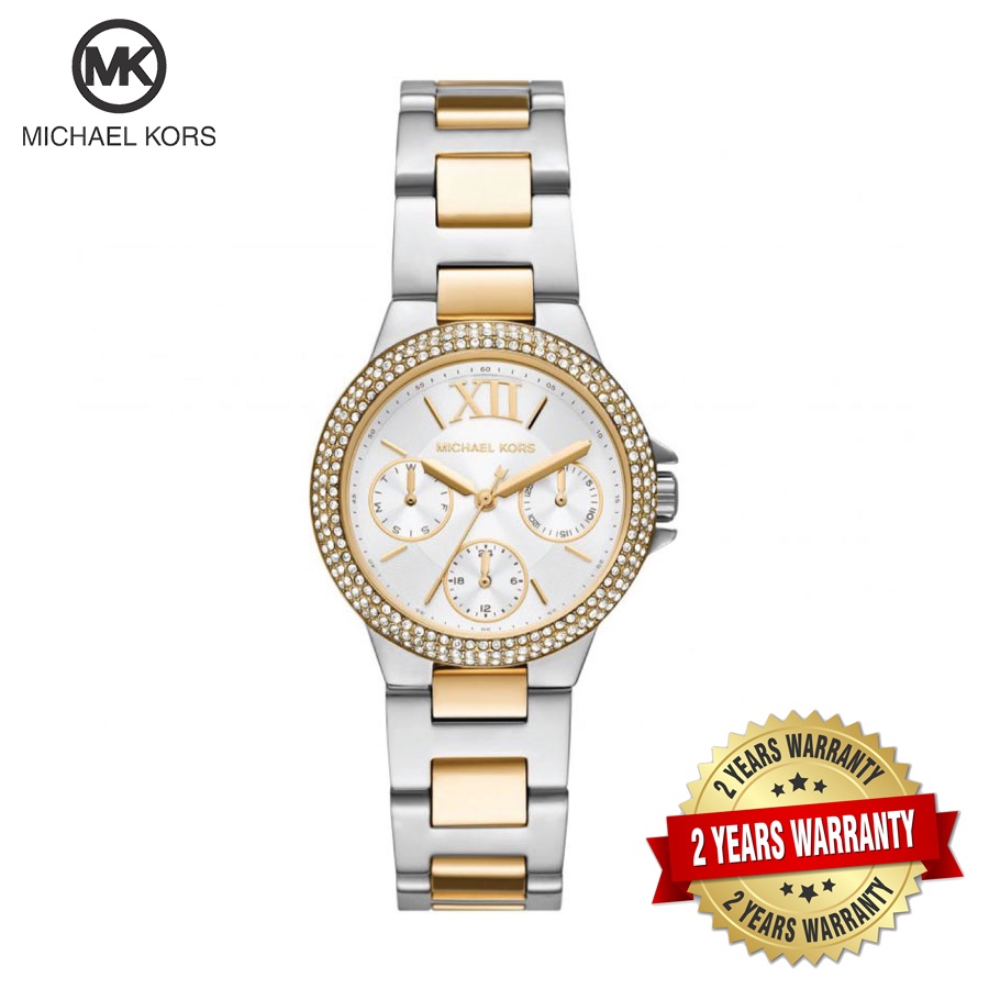Michael Kors MK2982 Women's Emery Three-Hand Navy Croco Leather Watch ...