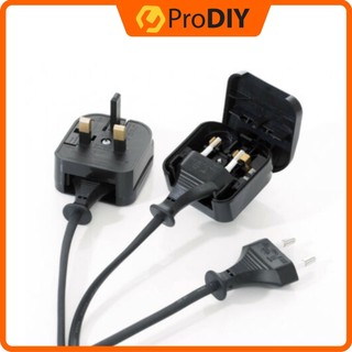 Universal Adapter 2 Pin To 3 Pin Plug / 3 Pin Conversion Plug Adapter ...