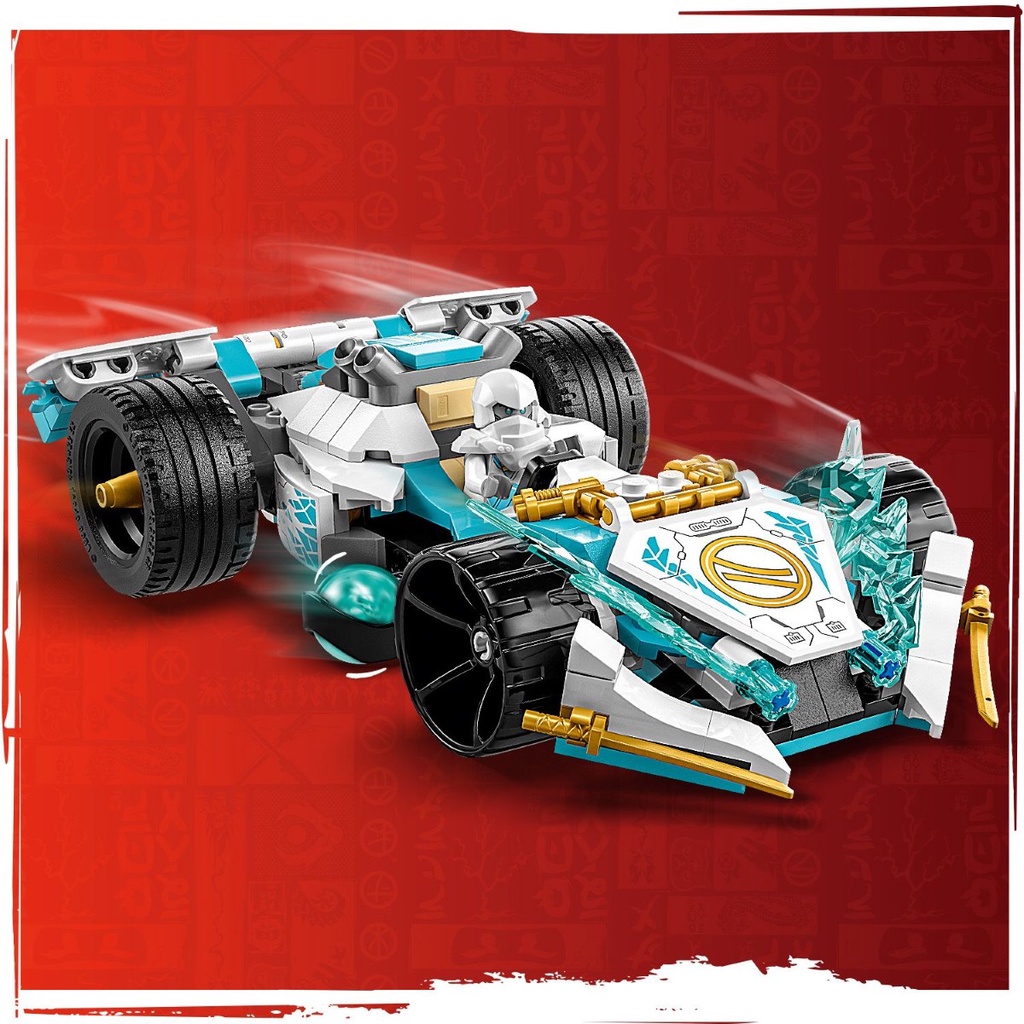 LEGO 71791 NINJAGO Zane Dragon Power Spinjitzu Racing Car Building Toy ...