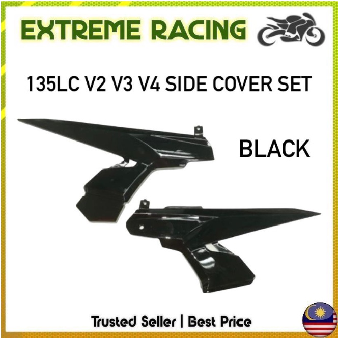 YAMAHA LC135 LC 135 135LC V2 V3 V4 BATTERY SIDE COVER SET CAVER TEPI ...