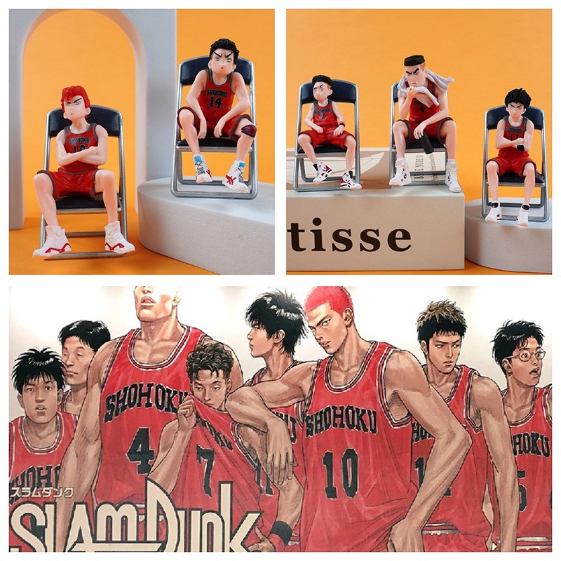 Authentic Pvc Made Slam Dunk Handicraft Figurines Commemorative Model ...
