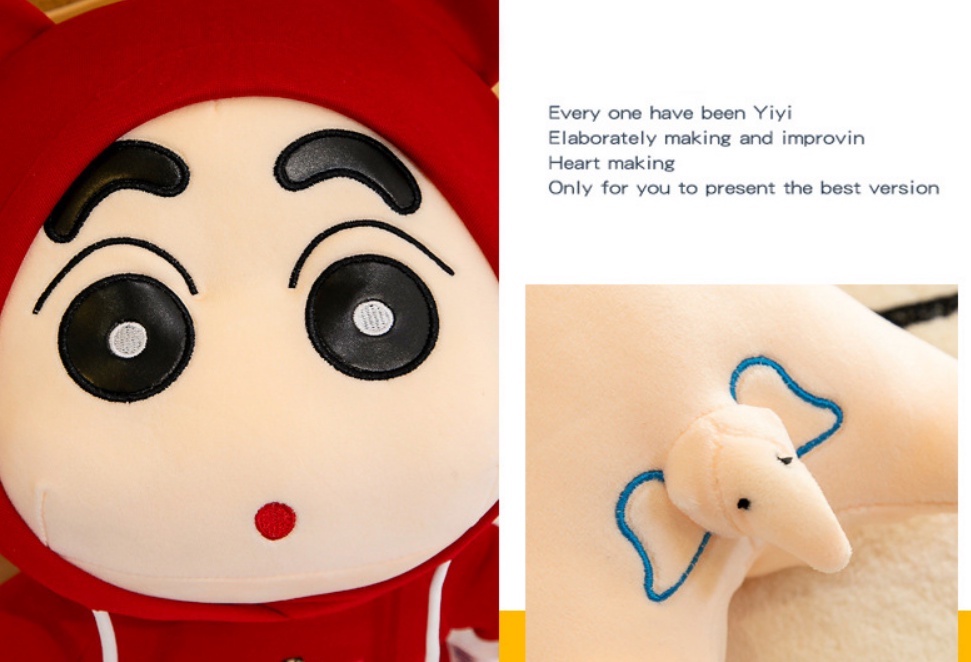 Crayon ShinChan Supreme 65cm Elastic PU Eyes Soft Toys Plush Stuffed ...