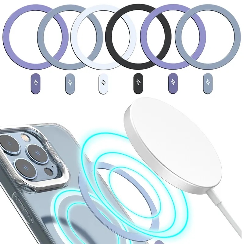 Universal Magnetic Phone Back Ring Sticker / Folding Magnet Bracket ...