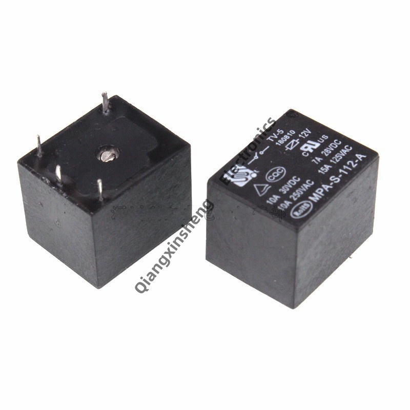 Mini Electronic Relay MPA-S-112-A 12V Four-legged 10A Rice Cooker Relay ...
