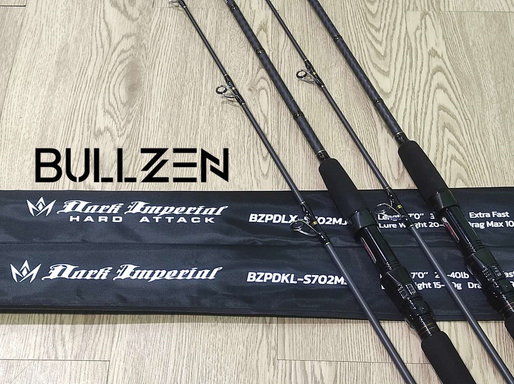 BULLZEN DARK IMPERIAL / DARK IMPERIAL HARD ATTACK SPINNING ROD | Shopee ...