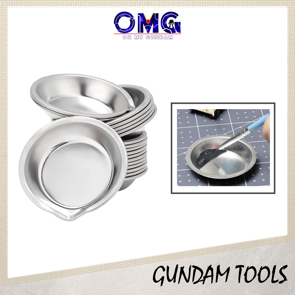 Tool Mixing Color Plate with Spout 5cm 8cm Mixing Paint Tray Mix Color ...