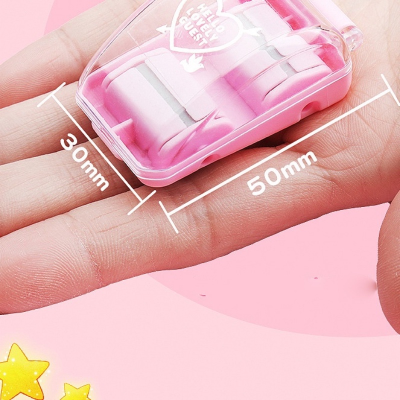 Mini Car Shaped Eraser Dust Collector Roller Desktop Cleaner Student ...