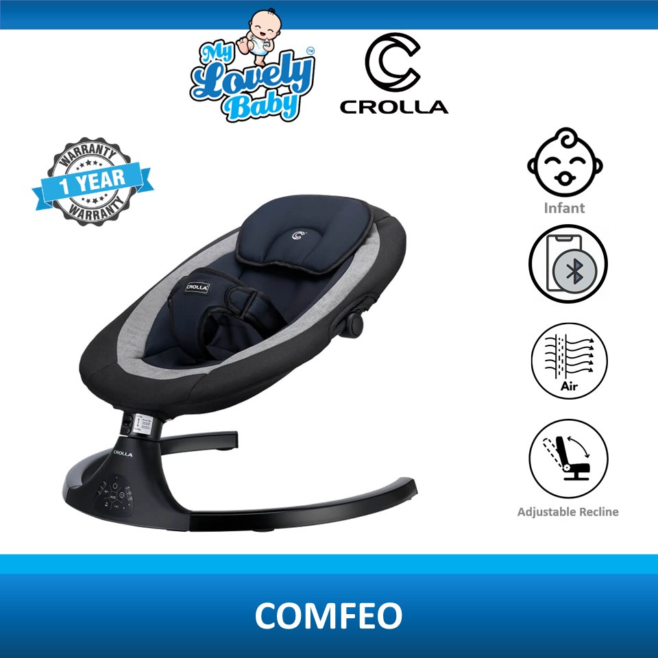 Crolla Comfeo Baby Swing Dual Layer Cushion (New Born to 12kg) | Shopee ...
