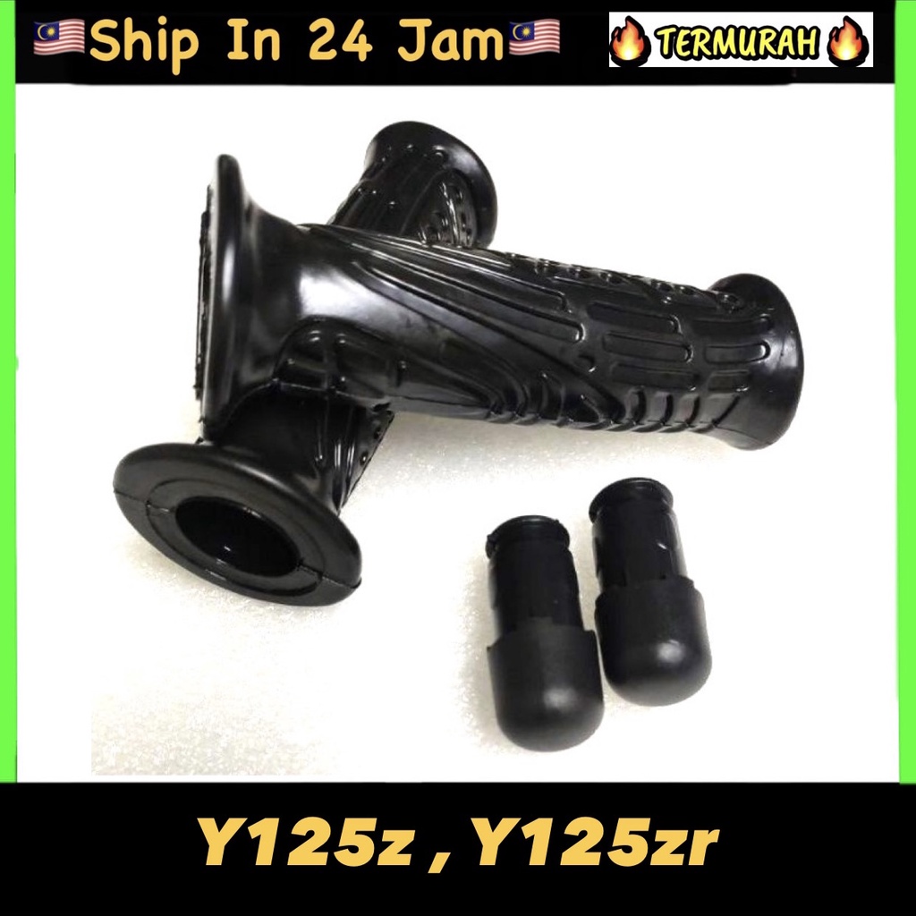 Handle grip + balancer set yamaha y125z y125zr 125z 125zr sarung tangan ...