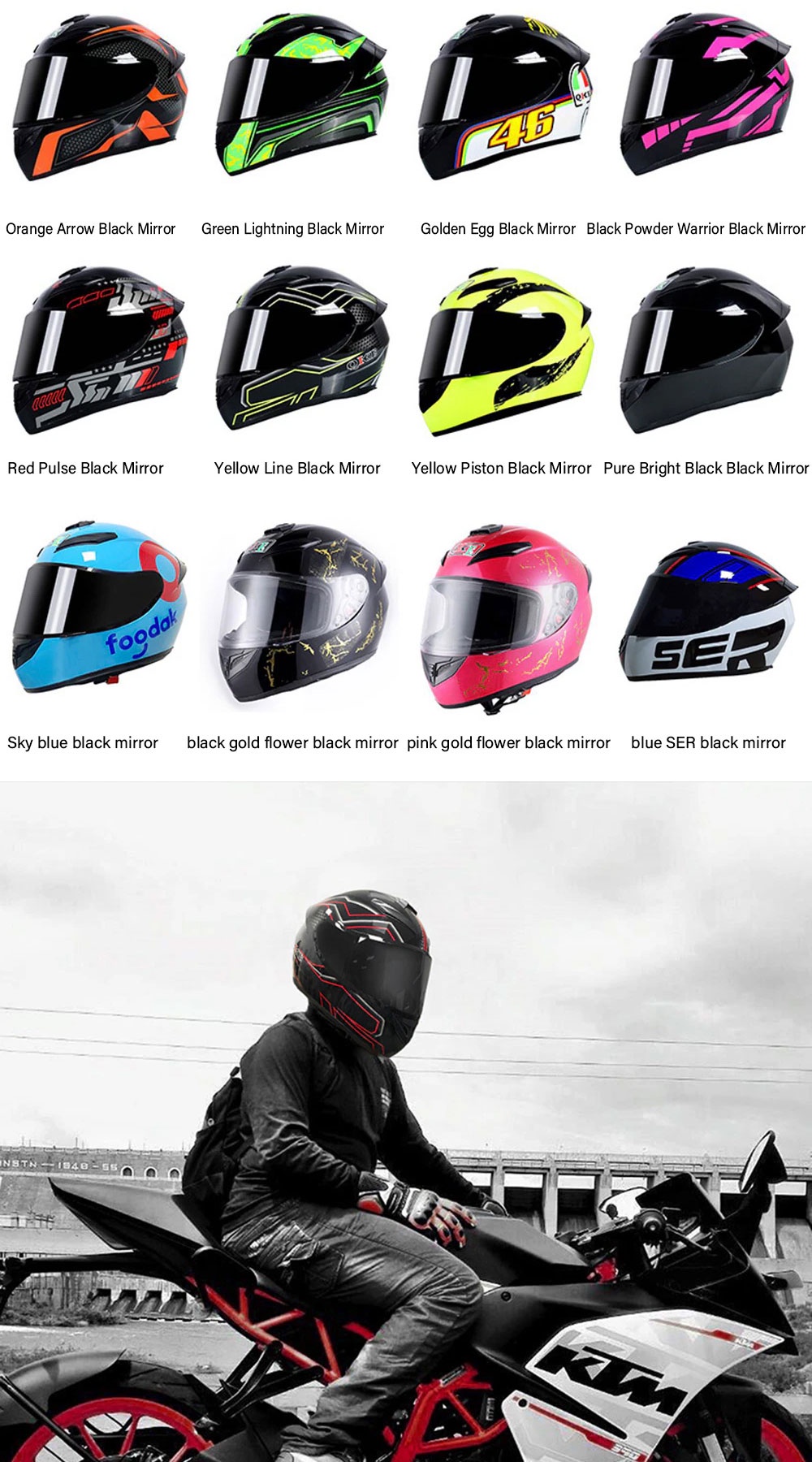 2023 Qike Genuine Motorcycle Helmet Personalized Hard Hat Four Seasons ...