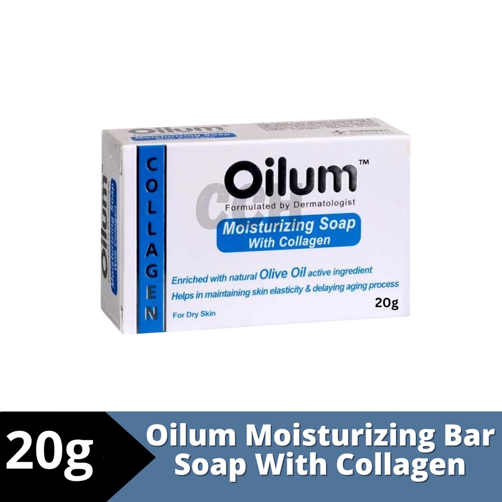 Oilum Moisturizing Soap with Collagen -20g | Shopee Malaysia