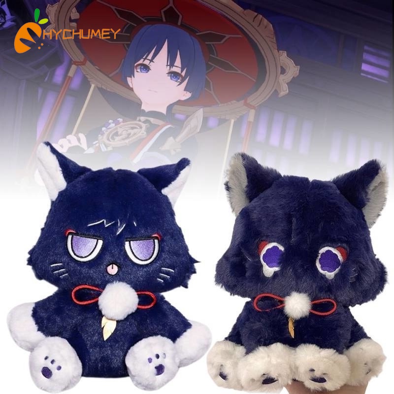 25cm Genshin Impact Plush Wanderer Kunikuzushi Balladeer Scarameow ...