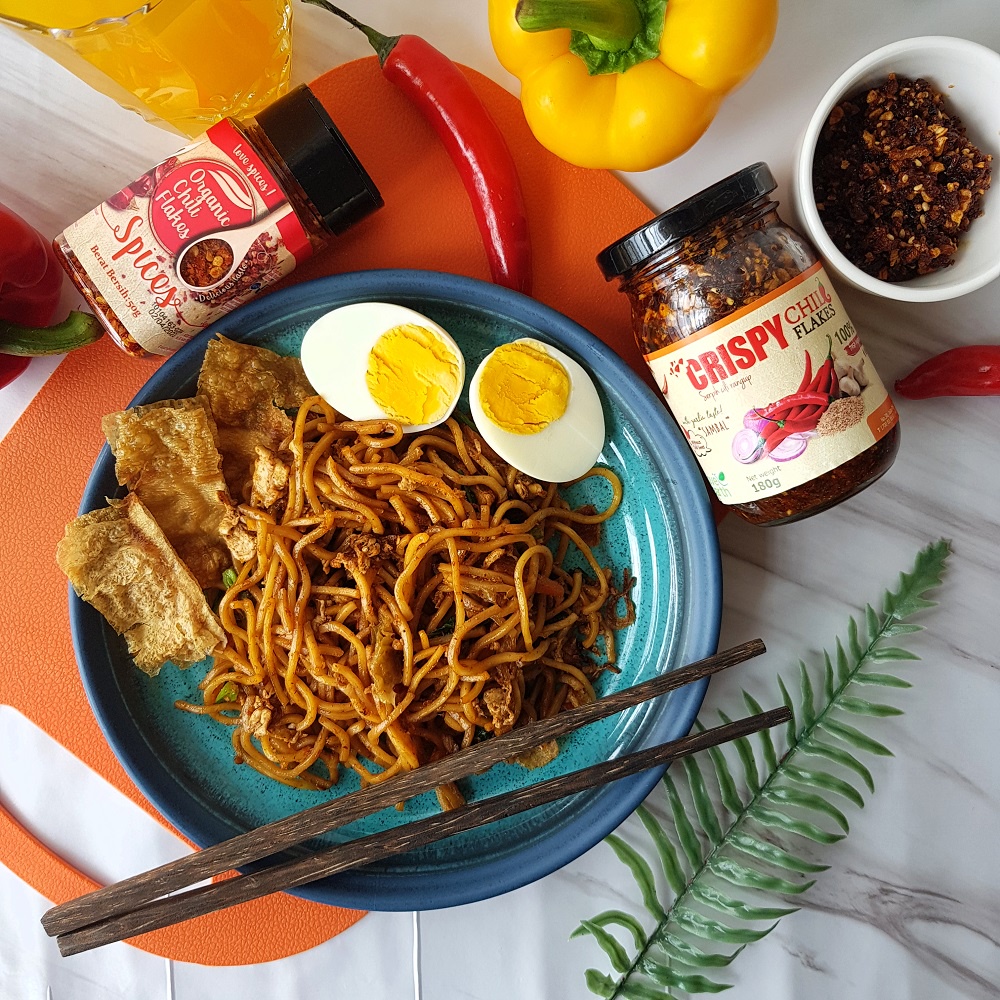 Love Earth Crispy Chili Flakes 180g Sambal Garing | Shopee Malaysia