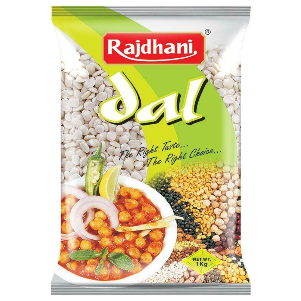 Rajdhani Urad Dal Dhuli 500gm (Split White Lentil Ulunthu) | Shopee ...