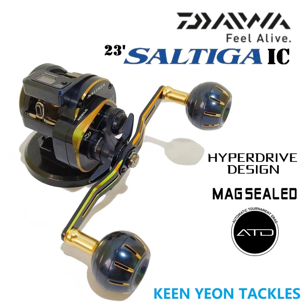 DAIWA 2021 & 2023 SALTIGA IC FISHING REEL | Shopee Malaysia