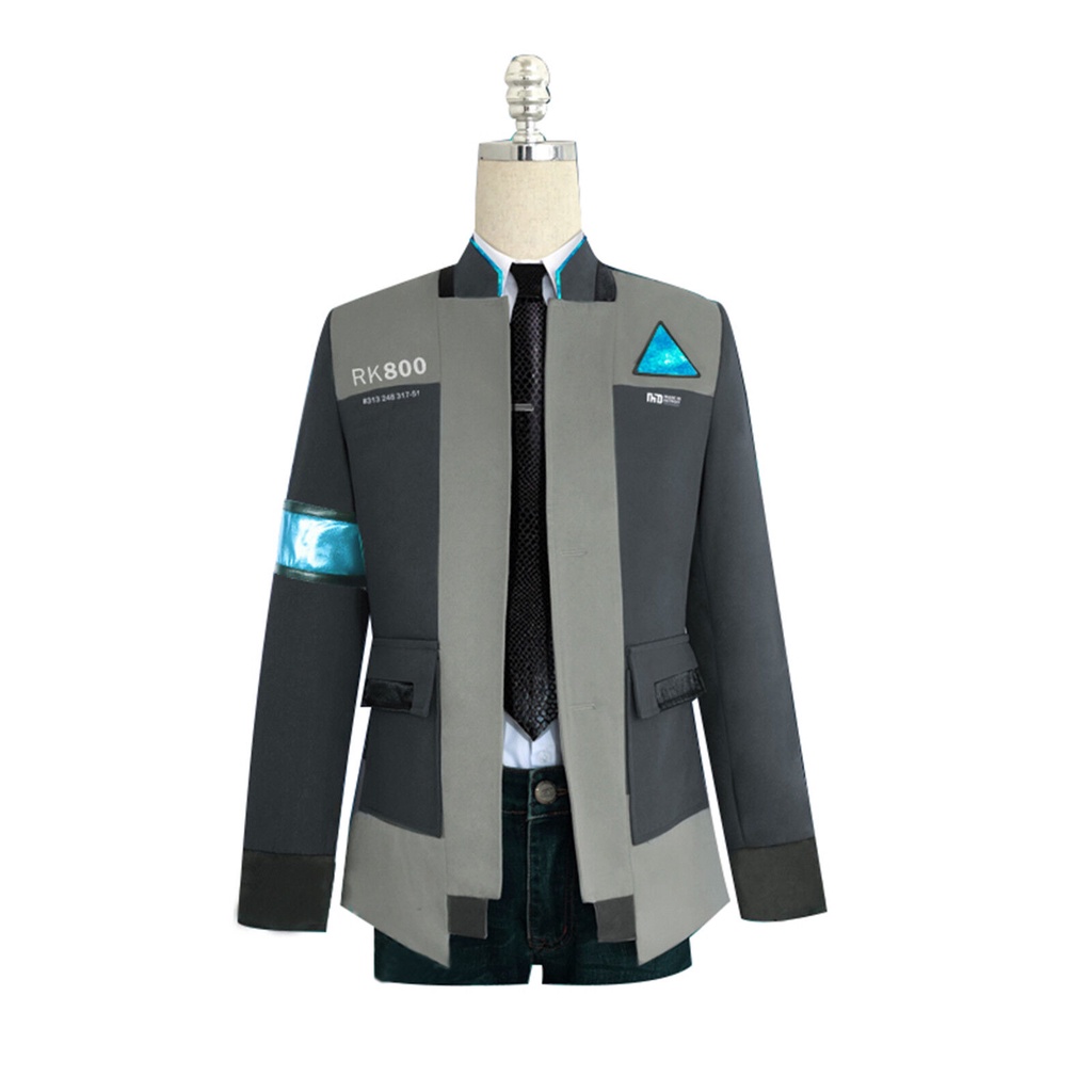 Premium Become Detroit Human Rk800 Connor Cosplay Costume Complete ...