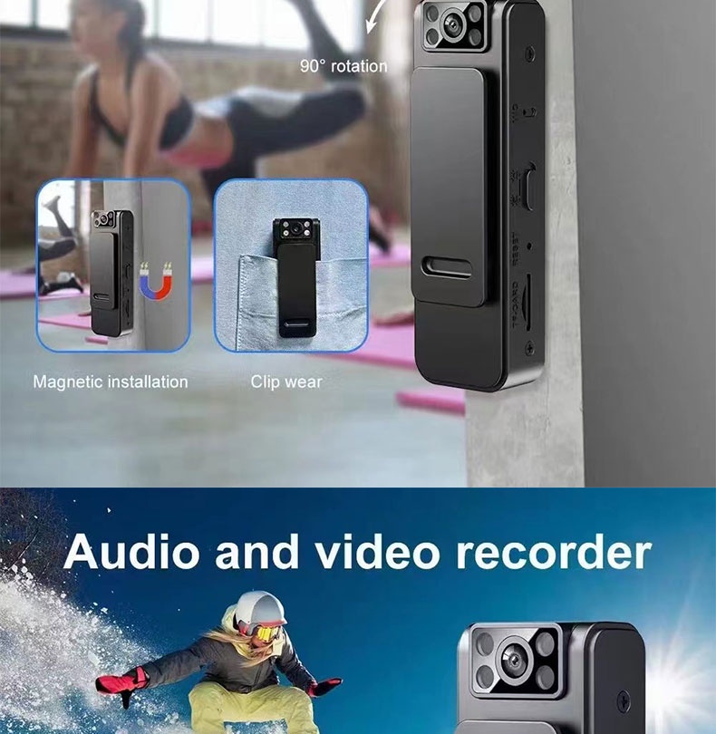 Body Wifi Camera Small Video Camcorder Portable Micro Camera mini Cam ...