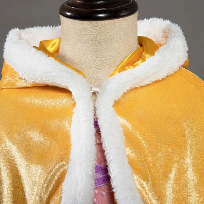 Forzen Elsa Snow White Cape Cloak Rapunzel Cinderella Sophia Disney ...