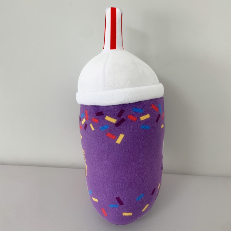 Shake Grimace Cute Yellow Hat Purple Monster Milkshake Plush Doll 100g ...