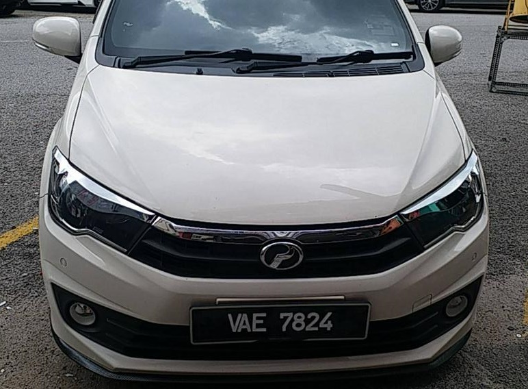 Perodua Bezza 2016 - 2019 Carbon Black Chrome - Eyelid Lip Eye brow ...
