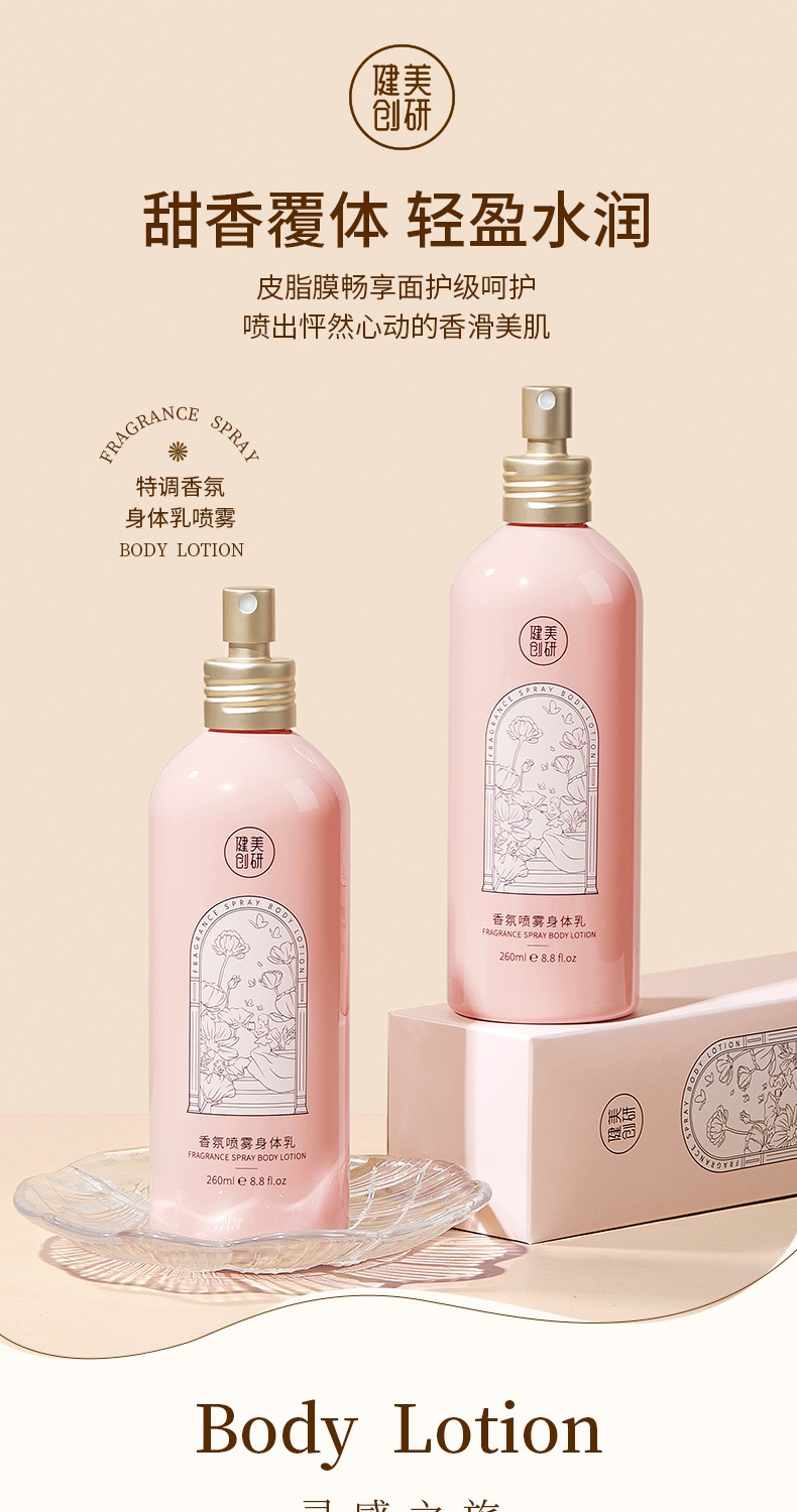 MAYCREATE Fragrance Spray Body Lotion Moisturizing Hydrating Long ...