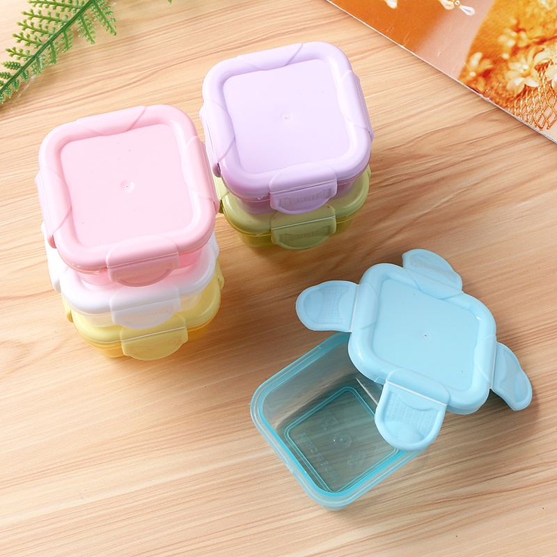 Food Storage Container Small Plastic Moisture-proof Containers Mini Box ...