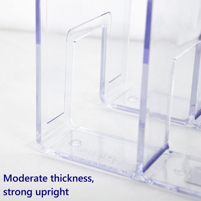 【PLAYFUL】Stackable Bag Storage Box Transparent Divider Handbag Storage ...