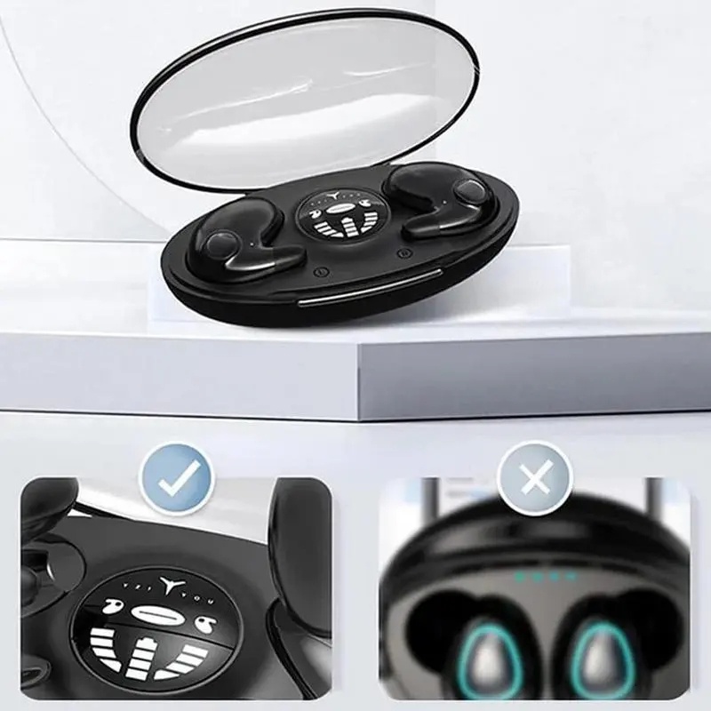 Invisible Stereo Earbuds / IPX5 Waterproof Noise Cancelling Touch ...