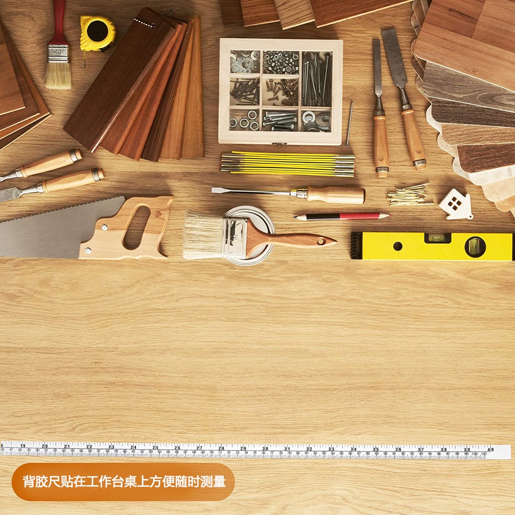 1PC With Multiple Specifications Available Adhesive Stick Ruler Tear ...