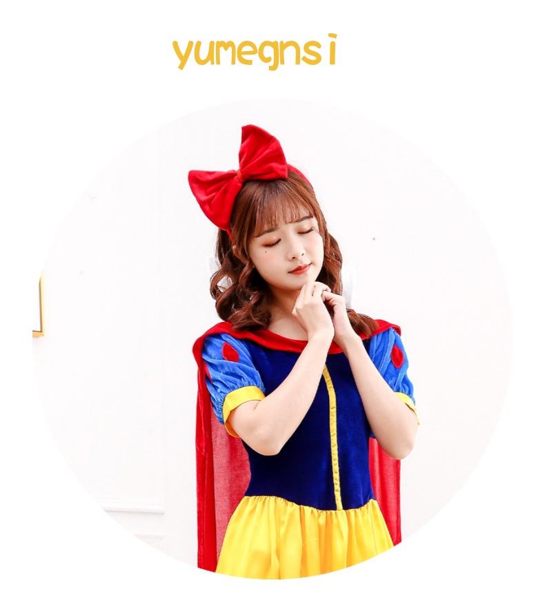 Adult Snowwhite Princess Dress Queen Costume Fairy Tale Character ...