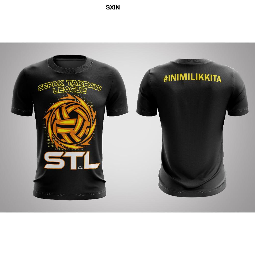 2024 New ！Jersey Design baju lelaki STL Sepak Takraw League Microfiber ...