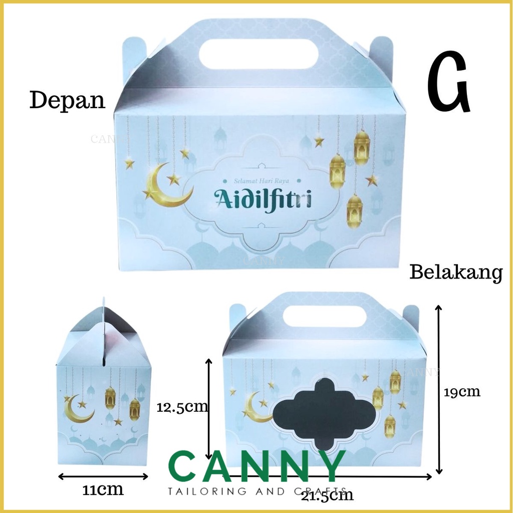 (1Pcs) Hari Raya Box / Hari Raya Cookies Box / Kotak Untuk Kuih / Hari ...