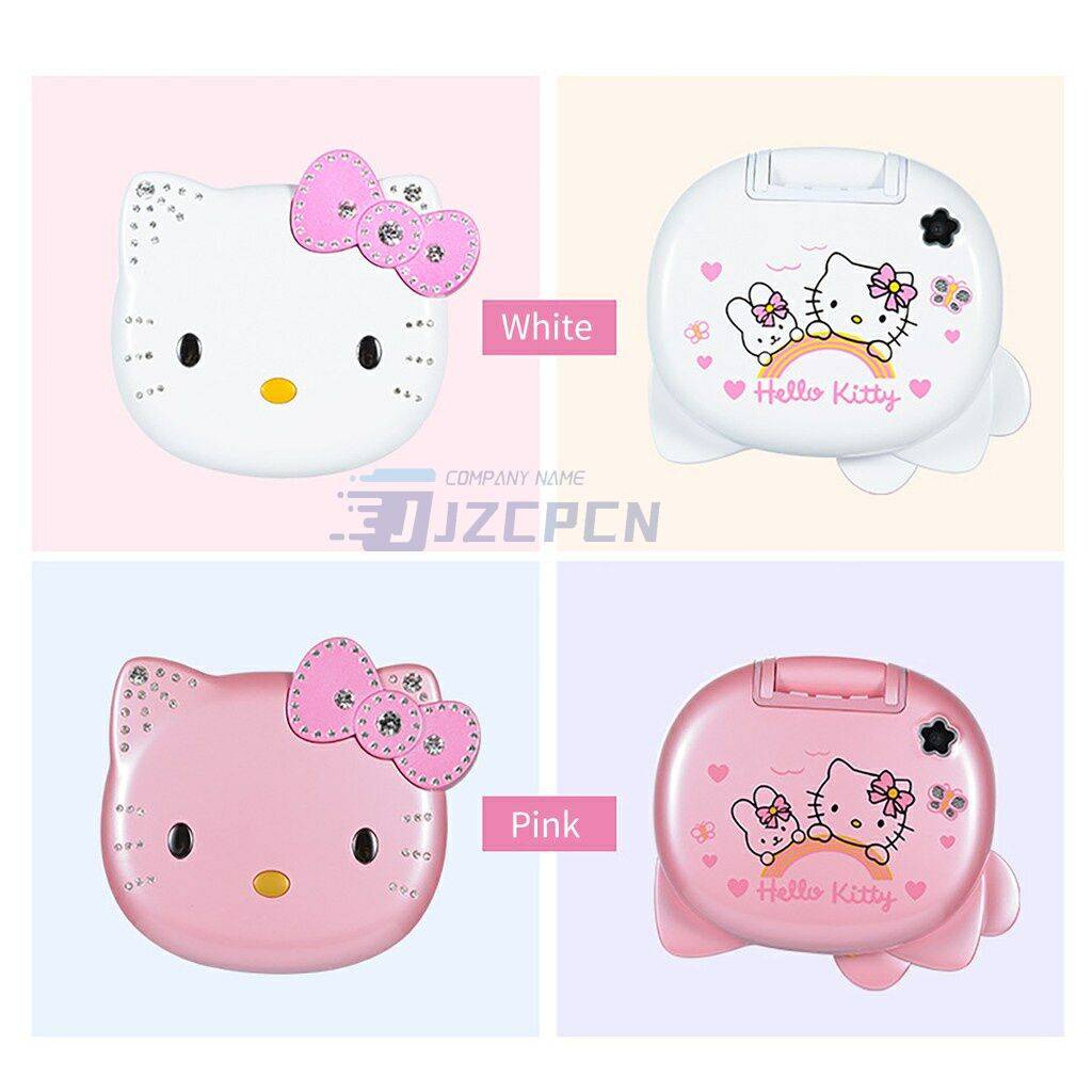 Sanrio Small Mobile Phone K688 Kawaii Hello Kitty Flip Cartoon 2G ...