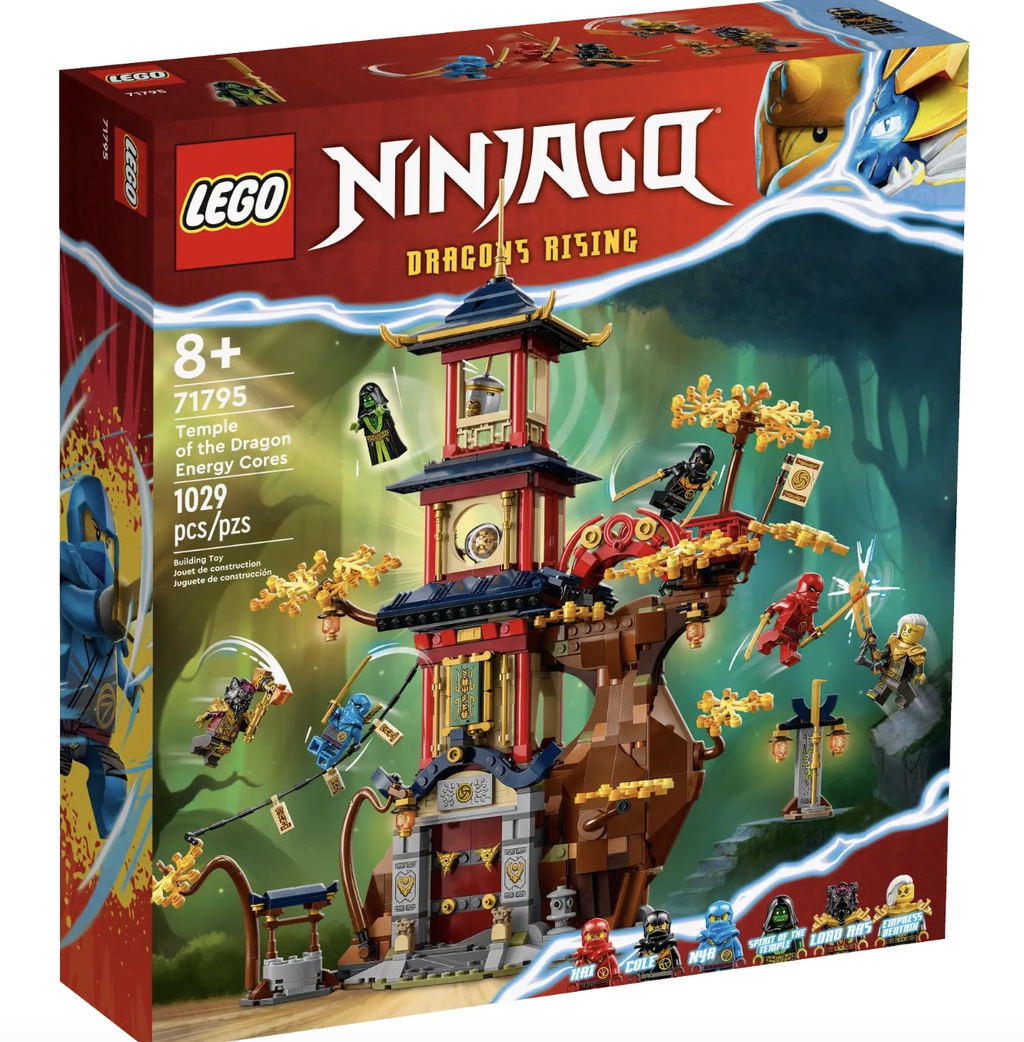 LEGO 71795 Temple of the Dragon Energy Cores | LEGO NINJAGO | Shopee ...