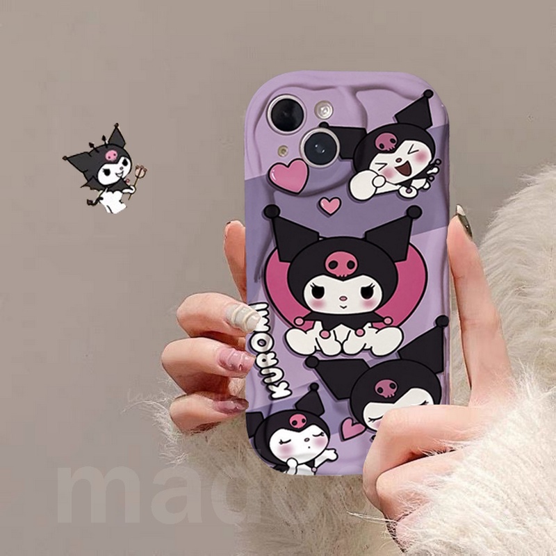 Cute Cream Kuromi infinix itel S23 S23+ A70 A60 A60S Hot 60i 60 Pro+ 50i 40 40i 30 Play 30i 20 ...