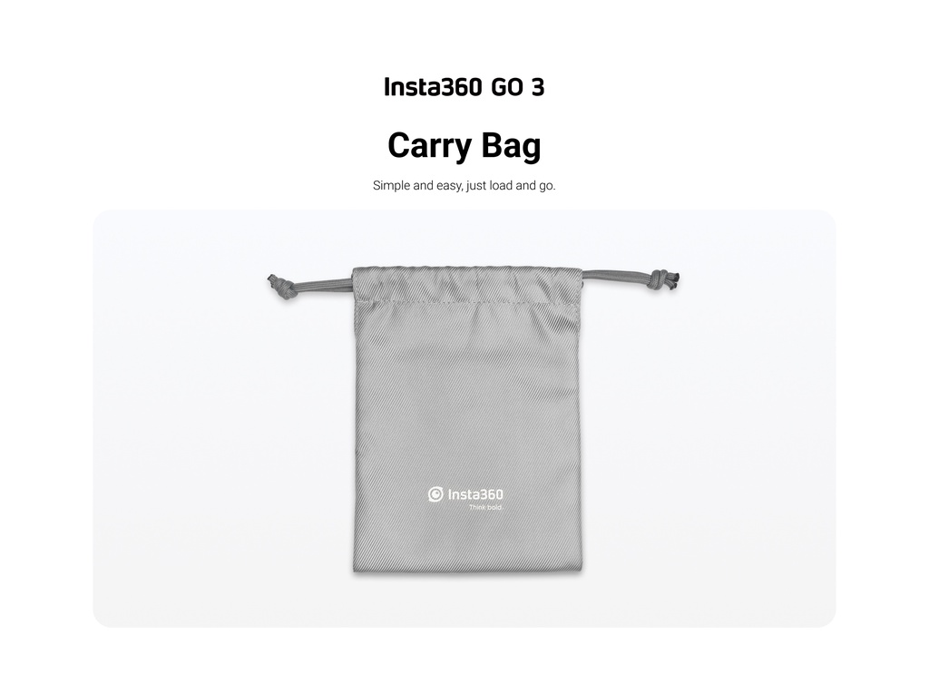Insta360 GO 3/GO 3S Carry Bag / Protective Pouch | Shopee Malaysia