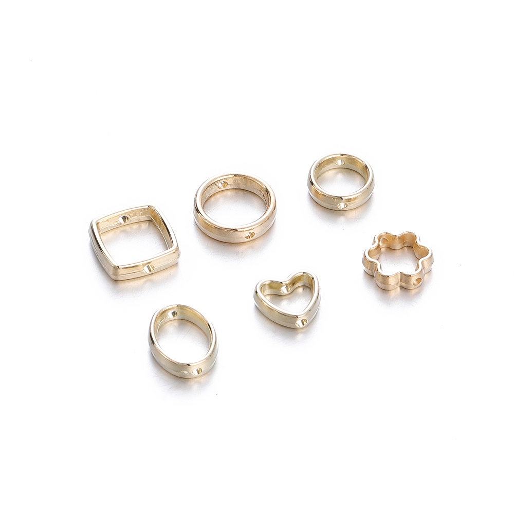 St.kunkka 50pcs Acrylic Bead Frame CCB Material Bead Ring Bead Pendant ...