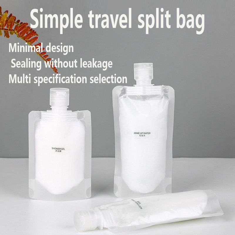 Refillable Squeeze Pouch 30/50/100 ML Travel Size Refillable Empty ...