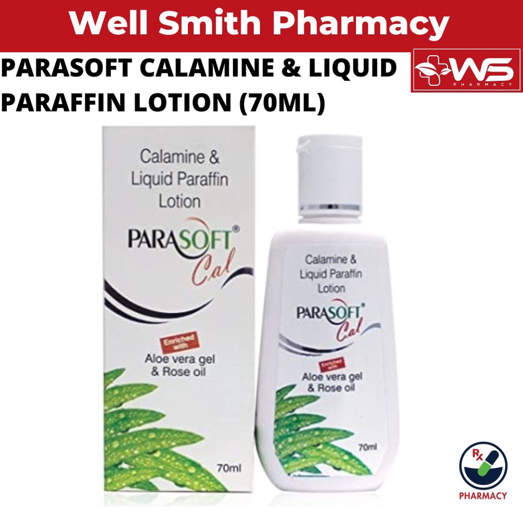 PARASOFT CALAMINE & LIQUID PARAFFIN LOTION (70ML) | Shopee Malaysia