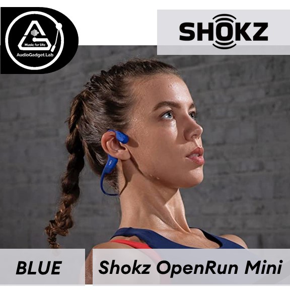 SHOKZ OpenRun Mini Open-Ear Lifestyle Waterproof Headphones - 8 Hours ...