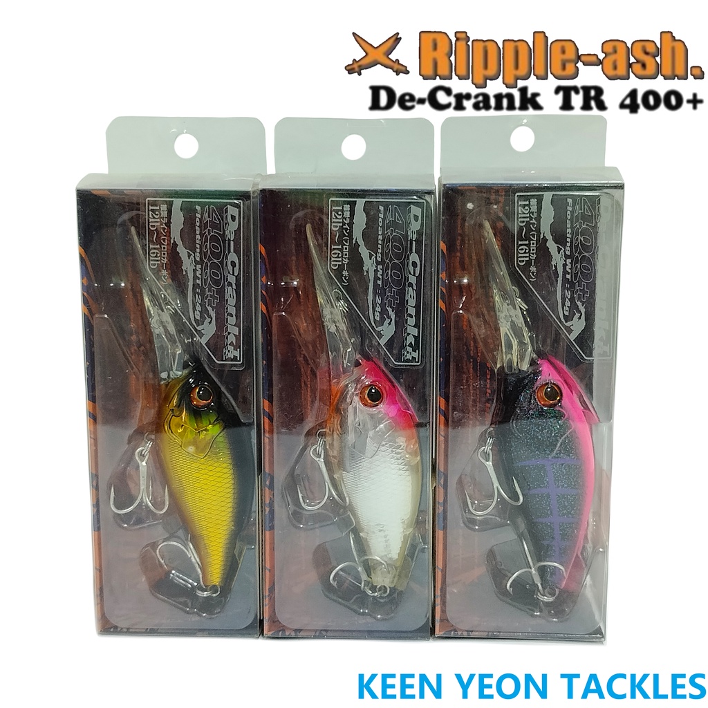 RIPPLE-ASH De-CRANK TR 400+ LURE ( 78mm ) | Shopee Malaysia